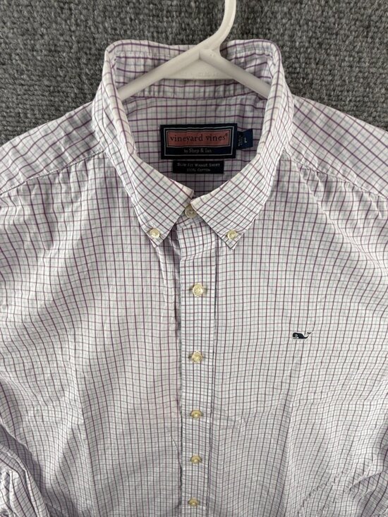 Vineyard Vines | Shirts | Vineyard Vines Slim Fit Whale Large ...